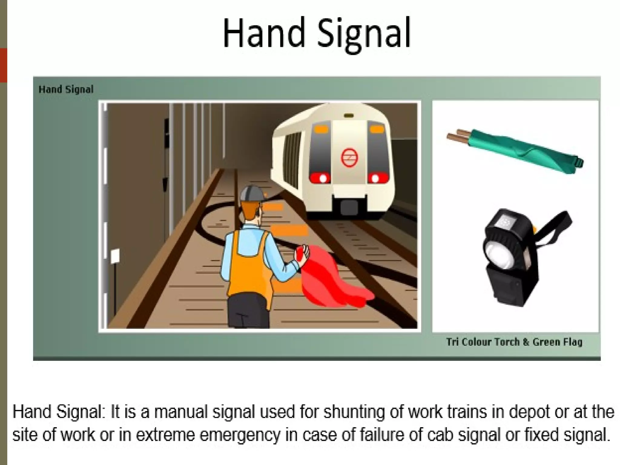 lucknow metro rail carporation (signalling) | PPT