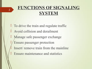lucknow metro rail carporation (signalling) | PPT