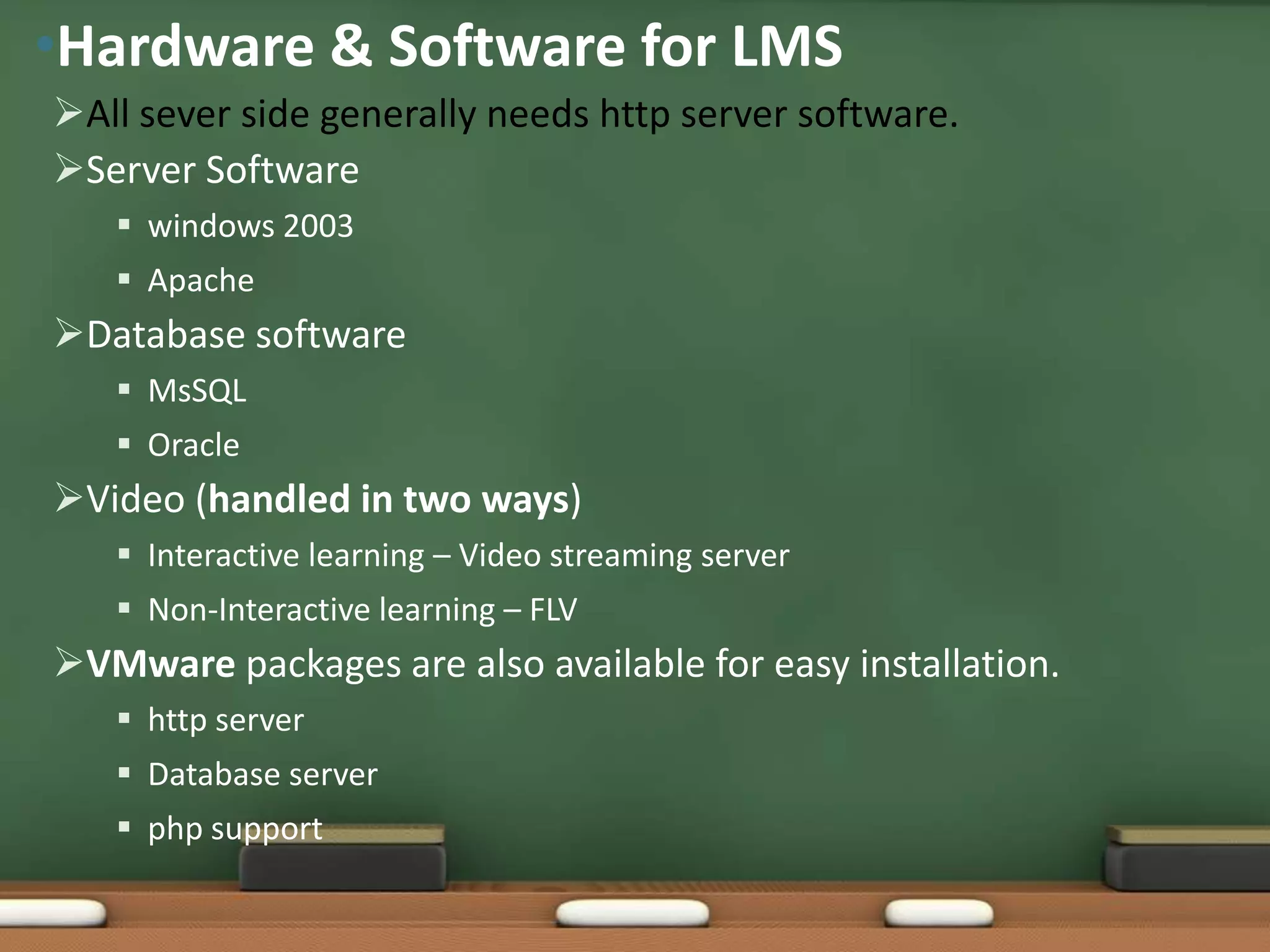 Learning Management System | PPSX