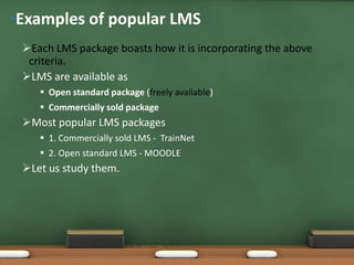 Learning Management System | PPSX