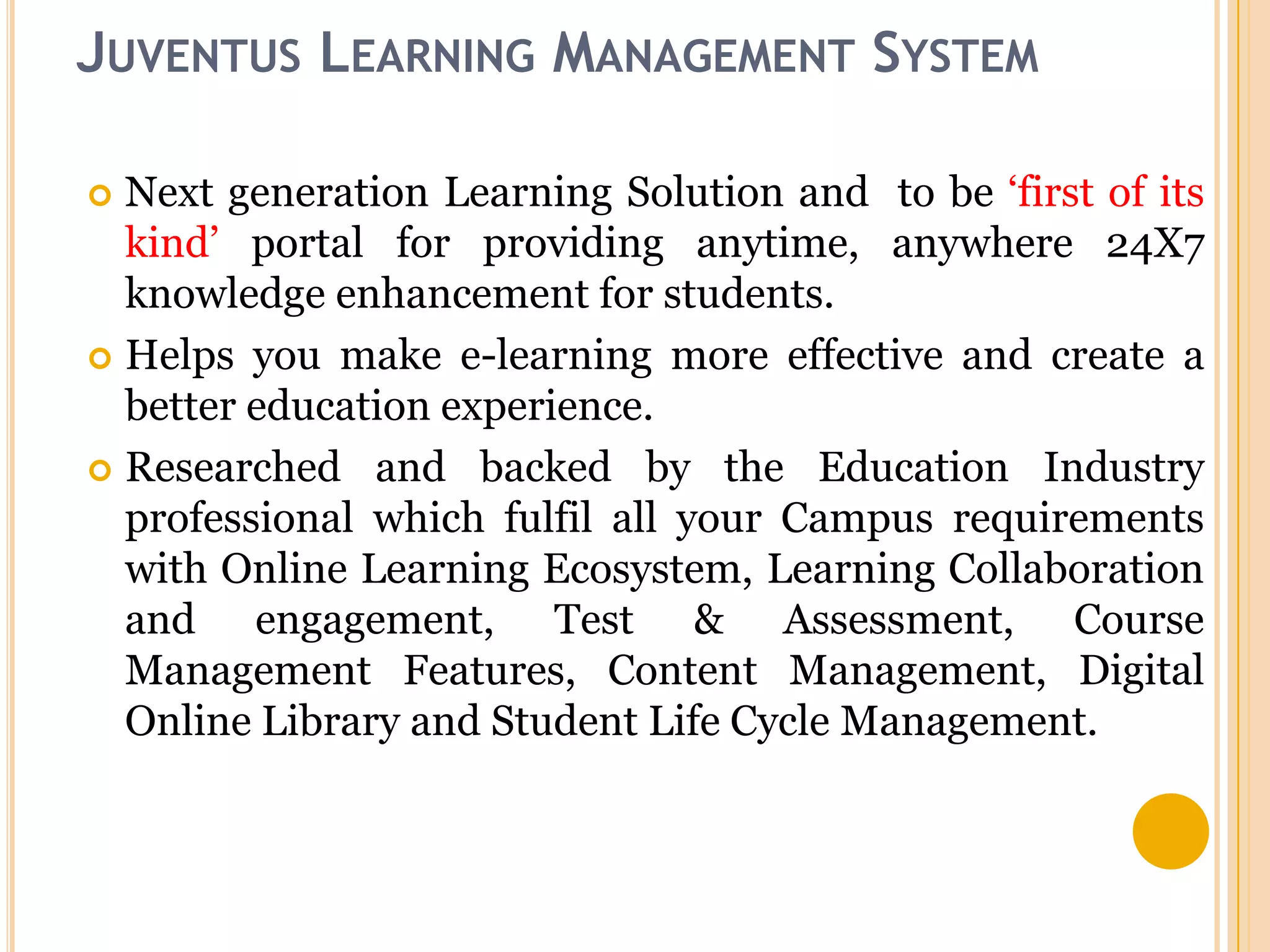 Learning Management System | PPTX