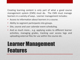 LMS - Learning Management System | PPT