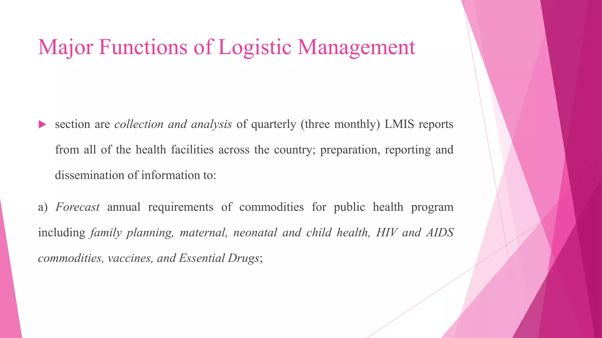 Logistic management system in Nepal | PPTX