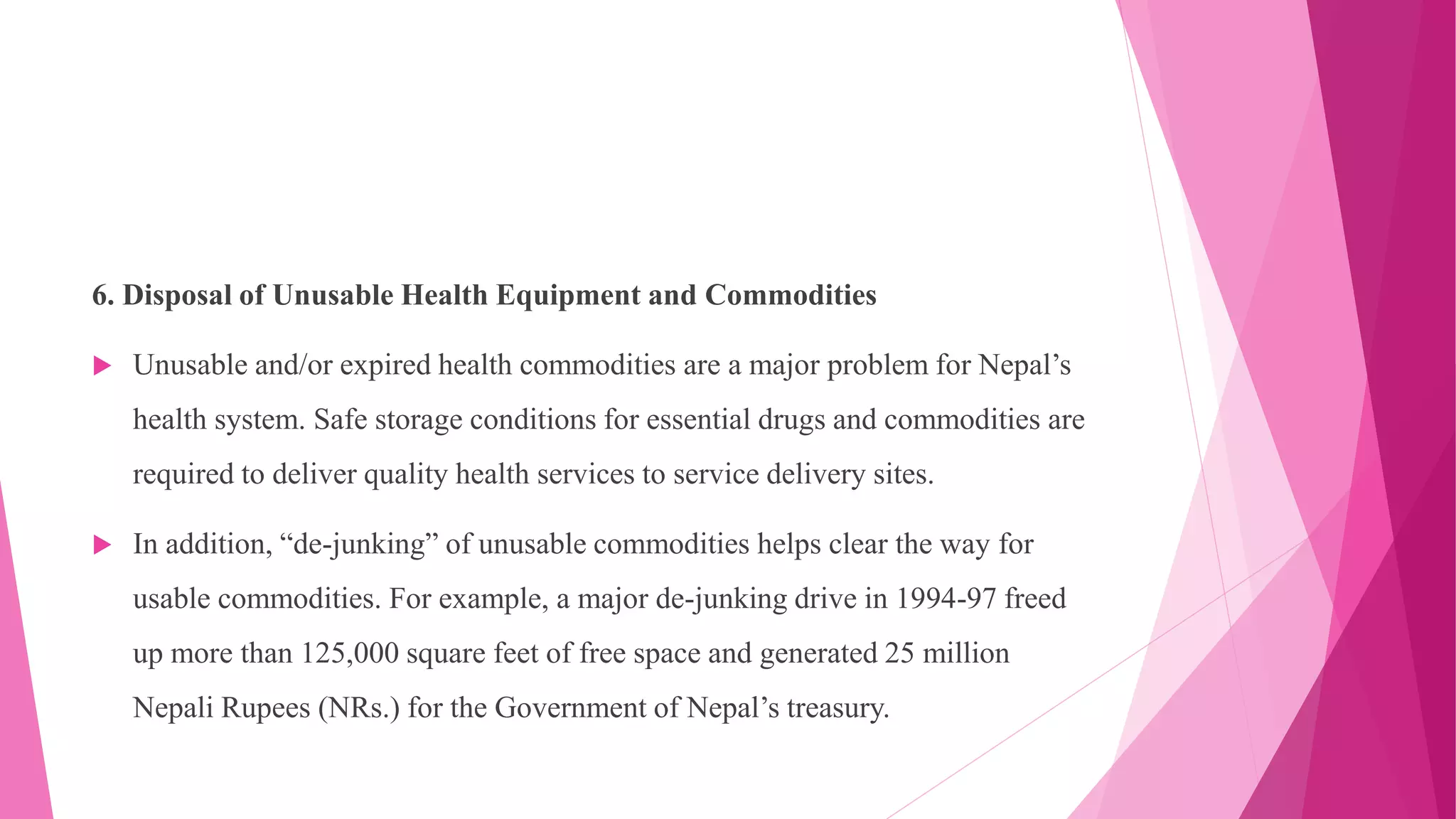 Logistic management system in Nepal | PPTX