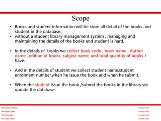 it is powerpoint presentation of library management system which is ...