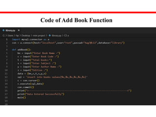 it is powerpoint presentation of library management system which is ...
