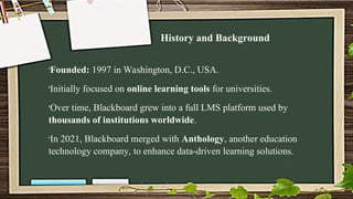 LMS - blackboard.ppt learning management | PPT