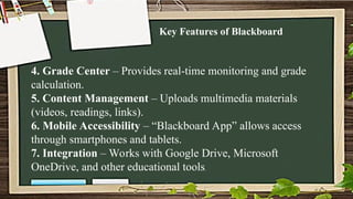 LMS - blackboard.ppt learning management | PPT
