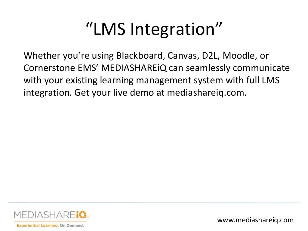 LMS Integration | PPT