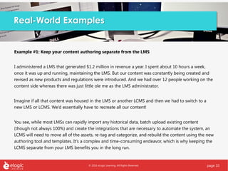 LMS 101: LMS vs. LCMS | PPT