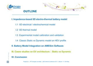Li-ion into EV Simulator - LMS Conference 2011 Oral Presentation | PDF