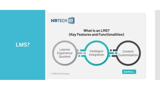 LMS and CMS for Developing e-learning Applications | PPTX