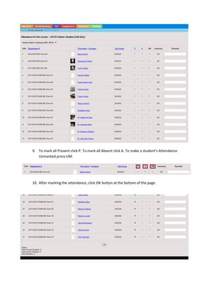 Lms Attendance Module | PDF