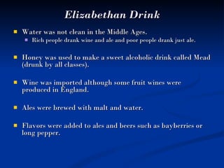 Lmsa World Lit Elizabethan Cultures & Customs | PPT