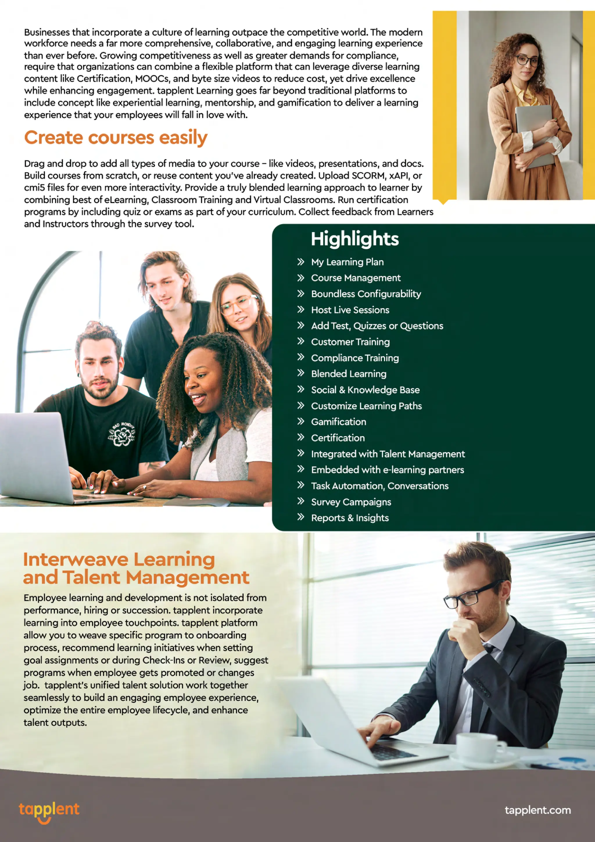 LMS Brochure| Best Lms Software In India | PDF