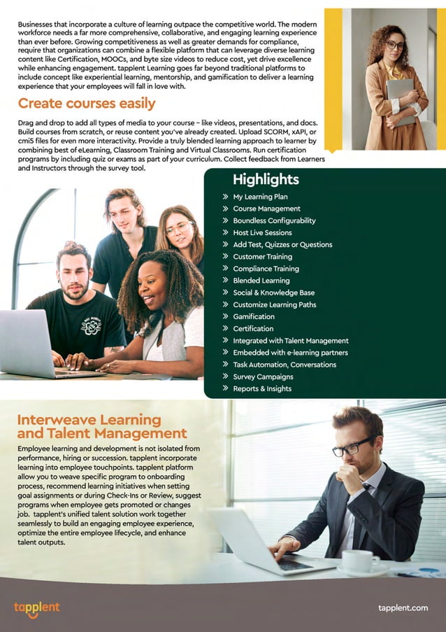 LMS Brochure| Best Lms Software In India | PDF