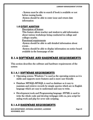 LABRARY MANAGEMENT SYSTEM By ARPIT TRIPATHI | PDF