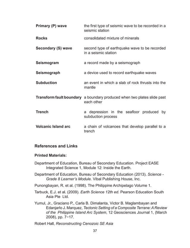 SCIENCE GRADE 10 LEARNER'S MODULE | PDF