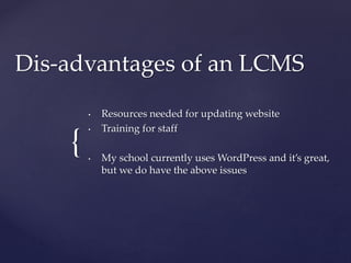 Lms, cms, lcms | PPT
