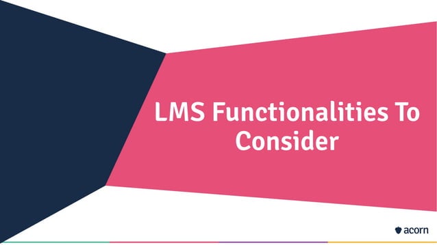 LMS Comparisons: Features and Functionalities | PPT
