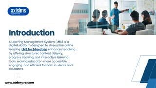Simplifying E-Learning with LMS for Education | PDF