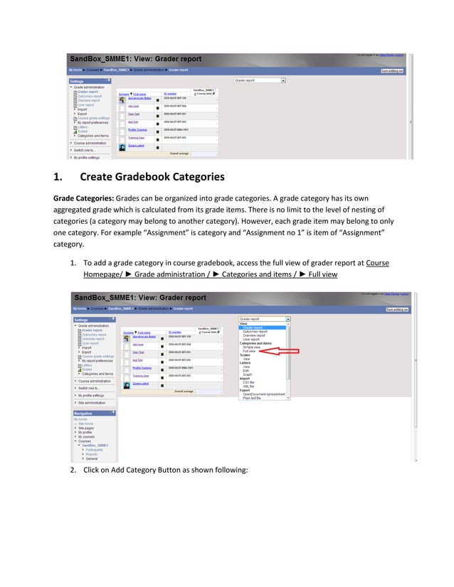 Lms gradebook manual | PDF