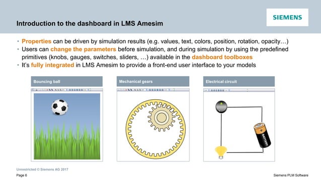 LMS Imagine.Lab Amesim: Supervise your systems with dashboard | PDF ...