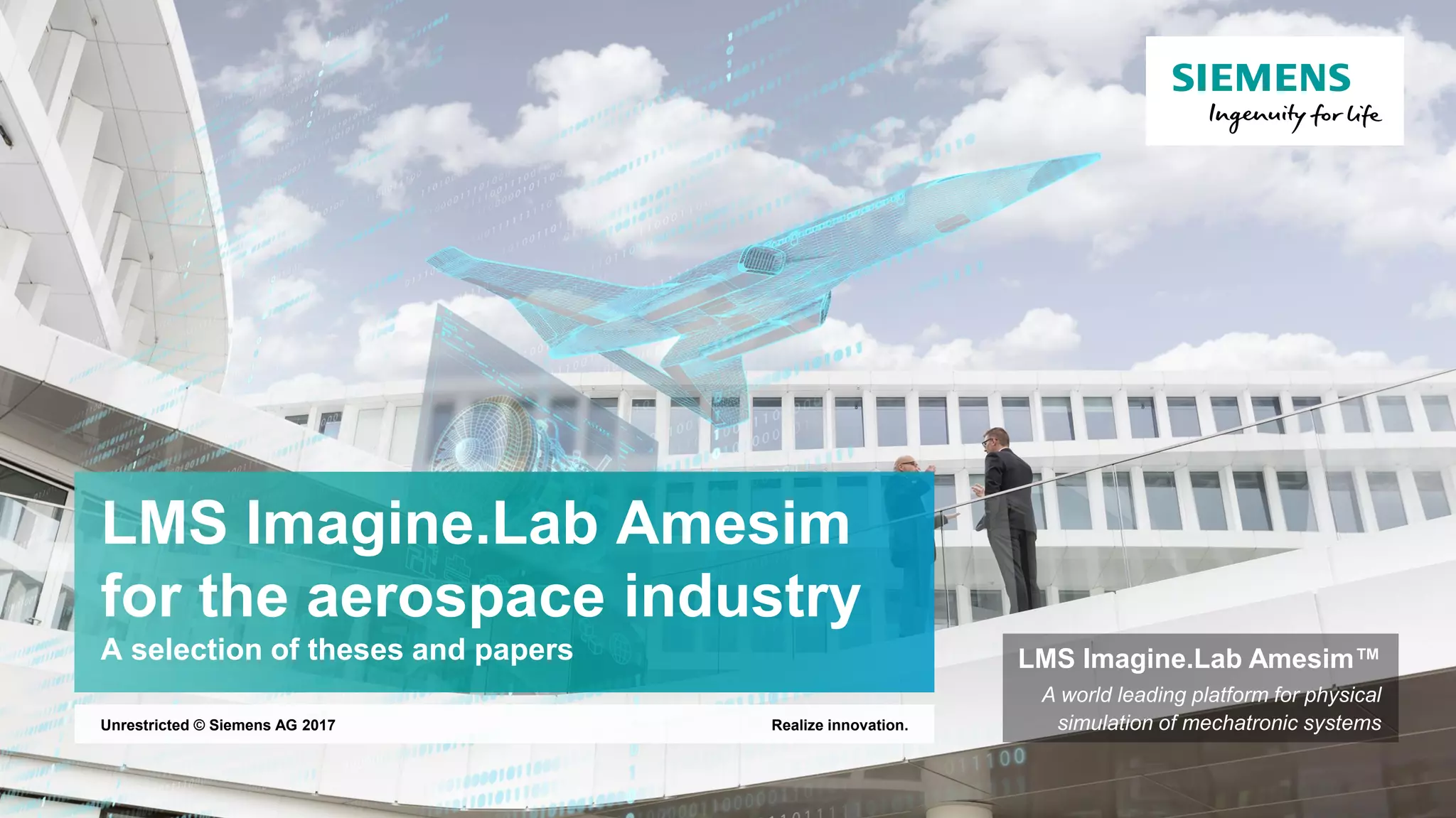 LMS Amesim for the aerospace industry - A selection of theses and ...