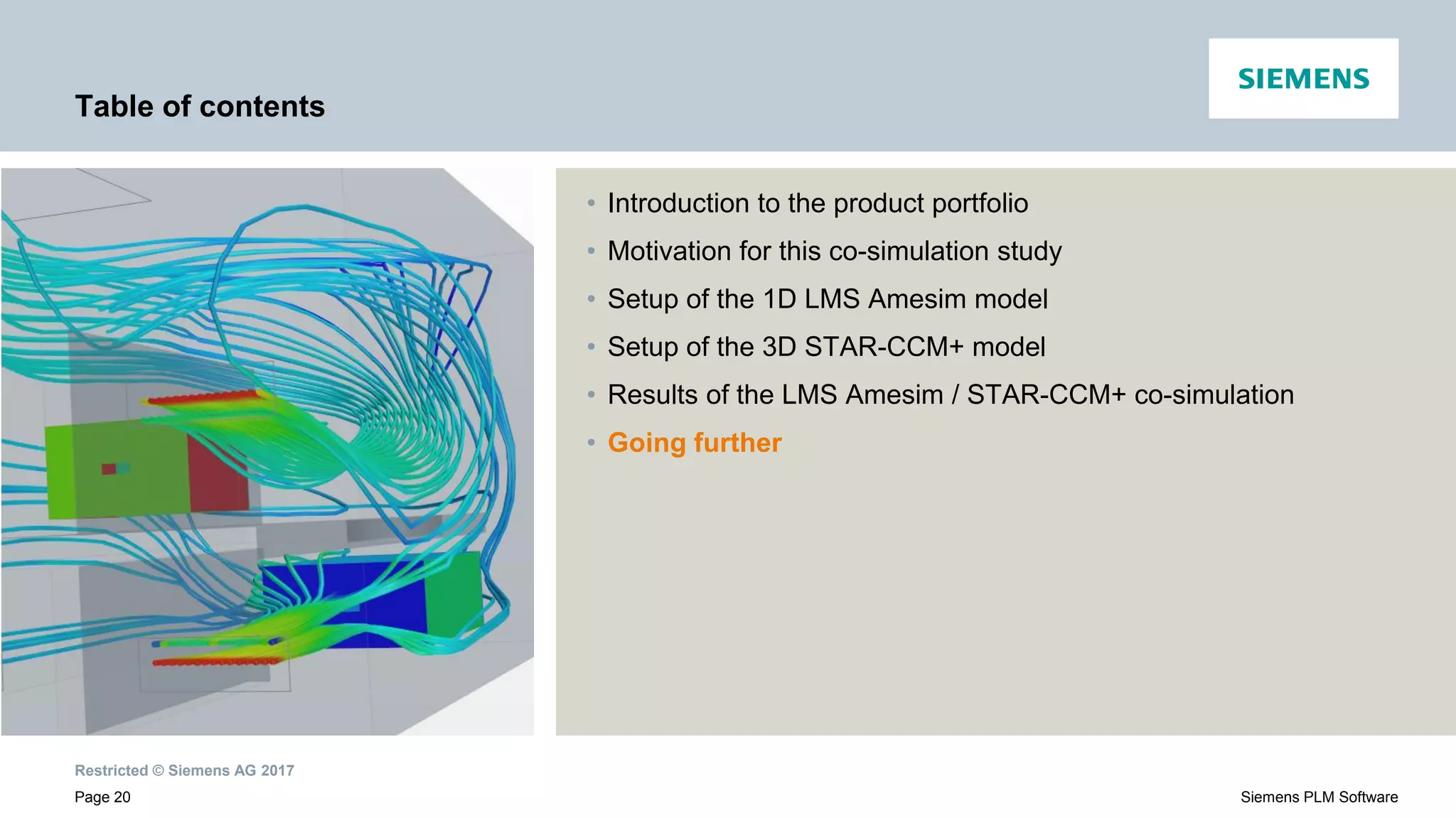 LMS Imagine.Lab Amesim/STAR-CCM+ co-simulation: electric equipment bay of an aircraft | PDF