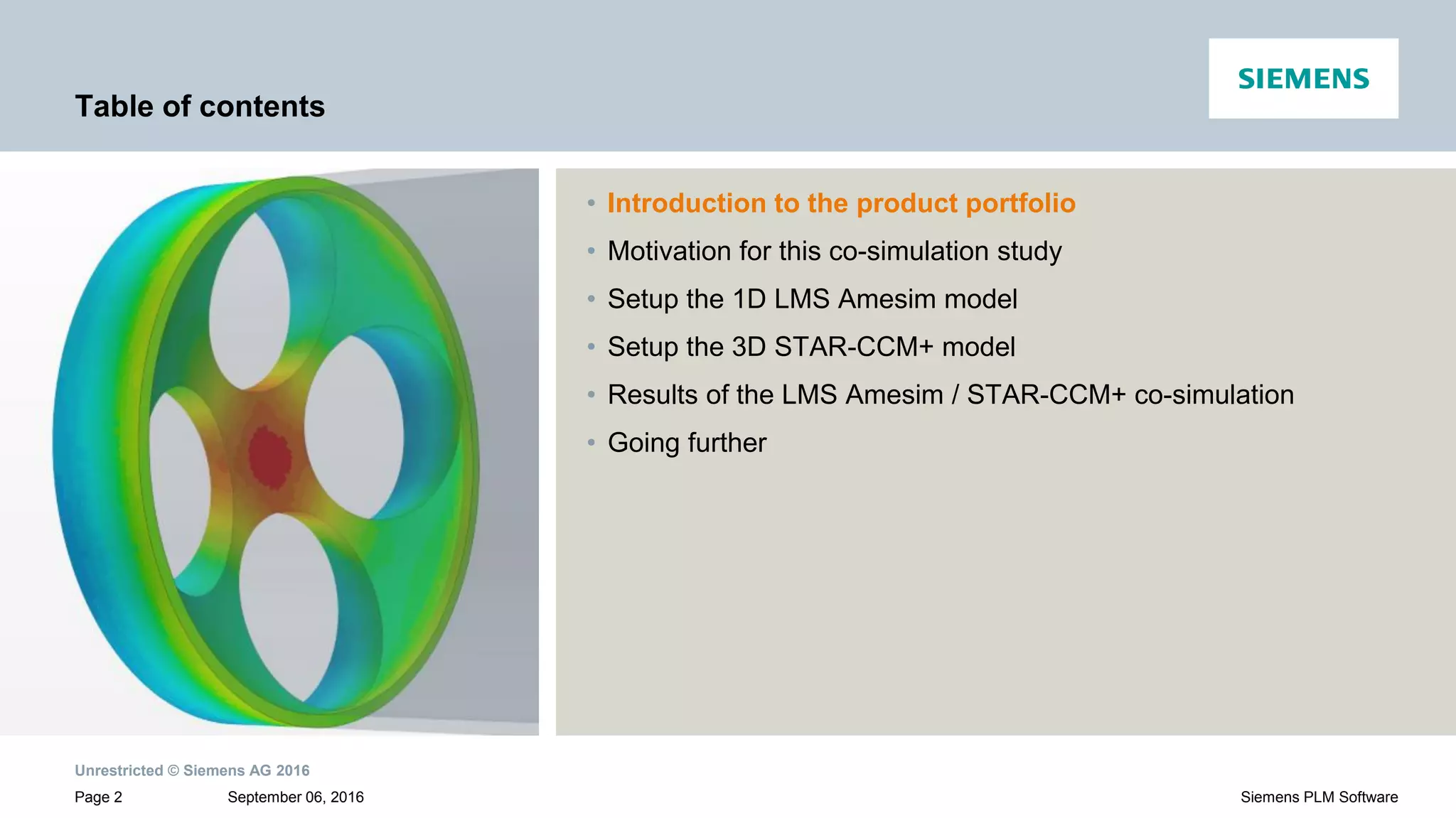 LMS Imagine.Lab Amesim / STAR-CCM+ co-simulation - Thermal analysis of ...