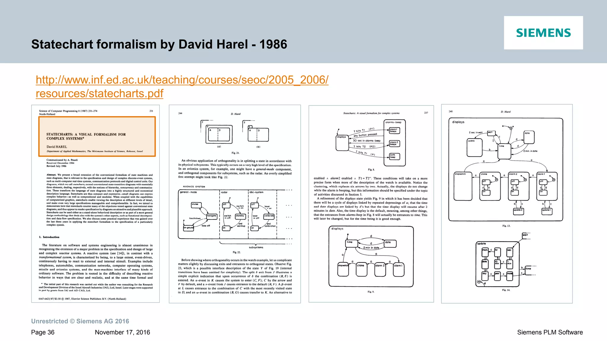 Statechart Designer of LMS Imagine.Lab Amesim: combine discrete-event ...