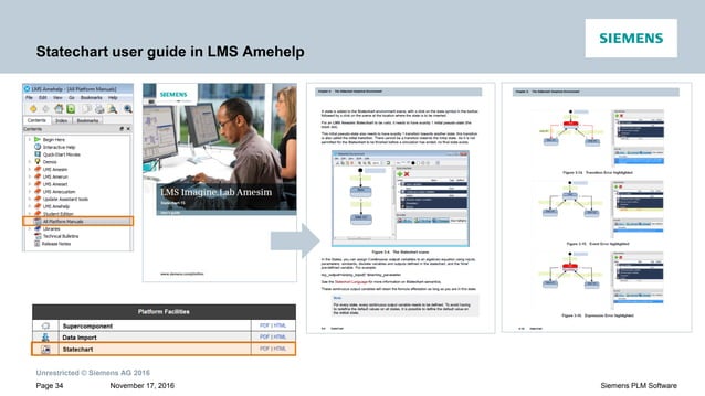 Statechart Designer Of Lms Imaginelab Amesim Combine Discrete Event
