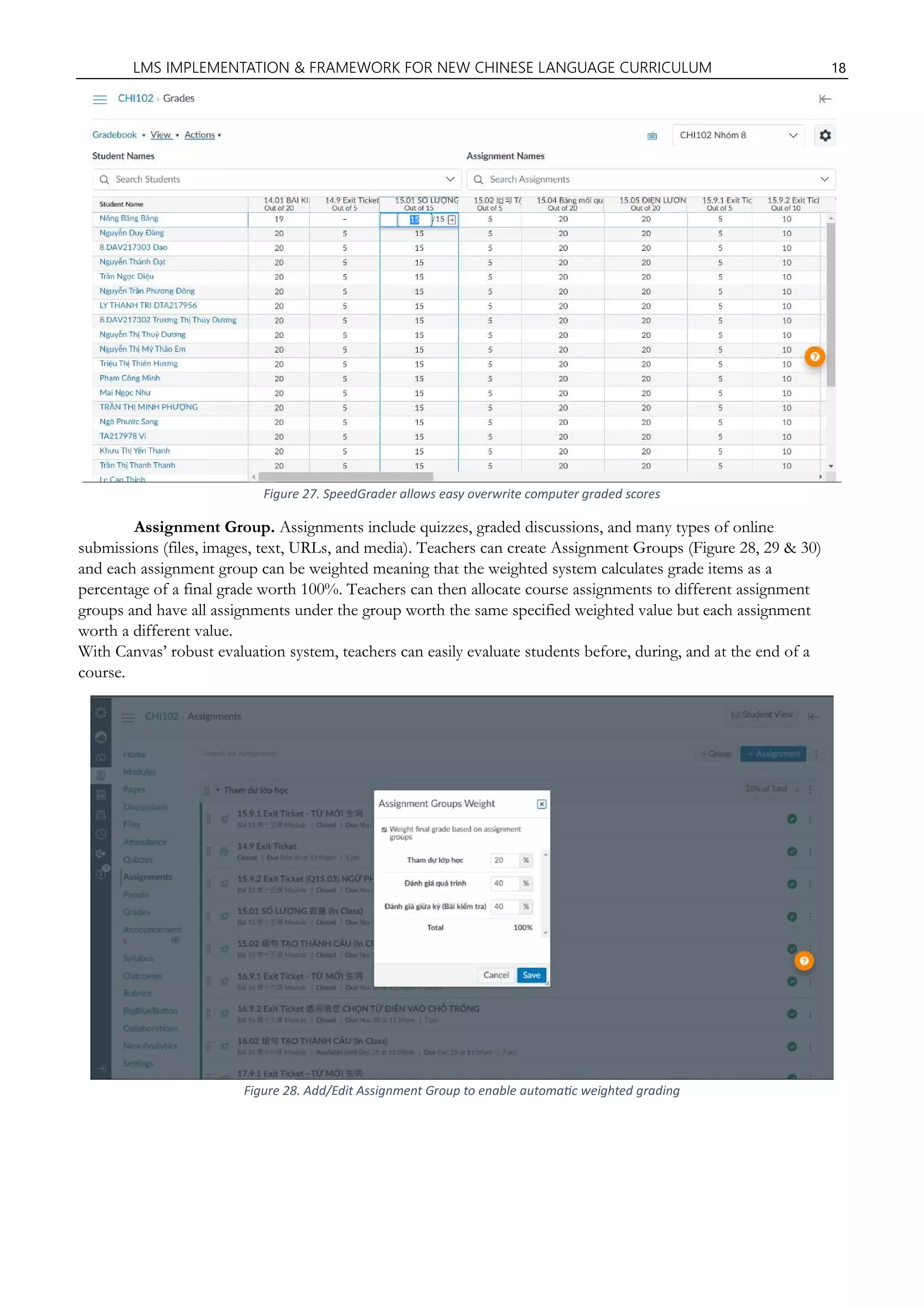 LMS Implementation & Proposed Framework for New HSK Curriculum | PDF