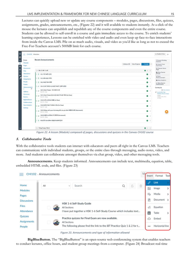 LMS Implementation & Proposed Framework for New HSK Curriculum | PDF