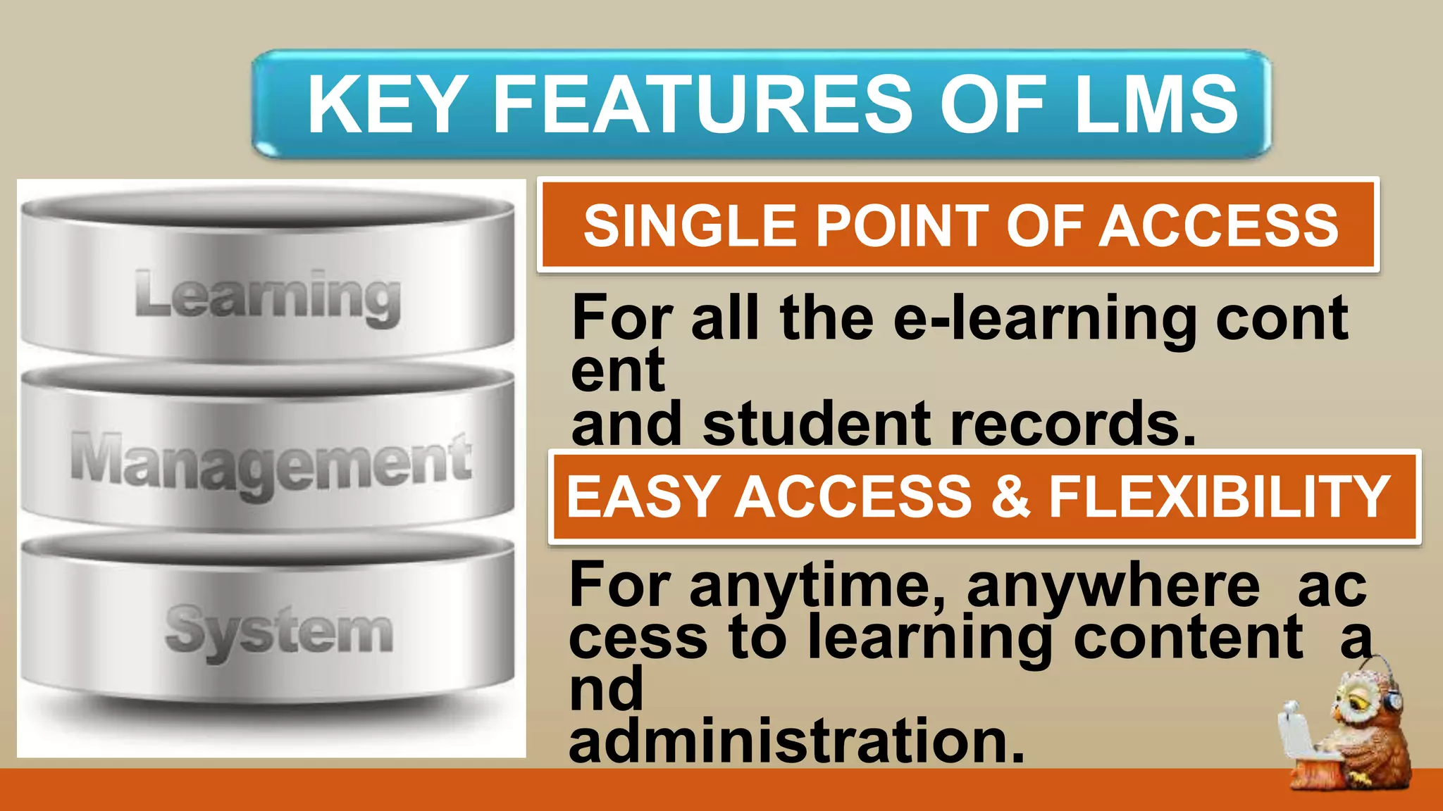 Lms learning management system a game changer | PPTX