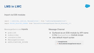 LMS Lightning Message Service | PPTX