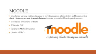 Lms moodle | PPTX