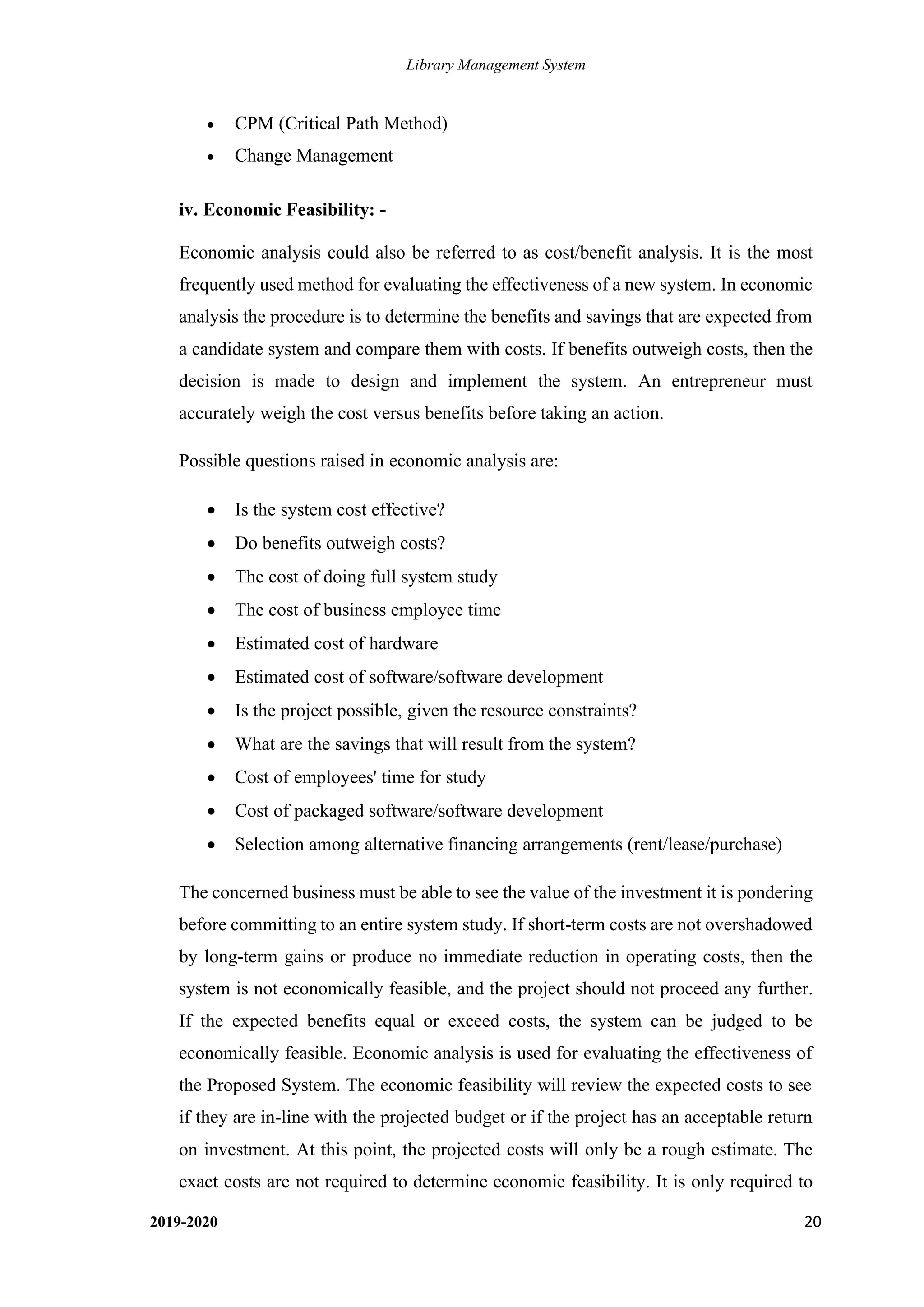 Thesis on Library Management System | LMS | Project Report | PDF ...