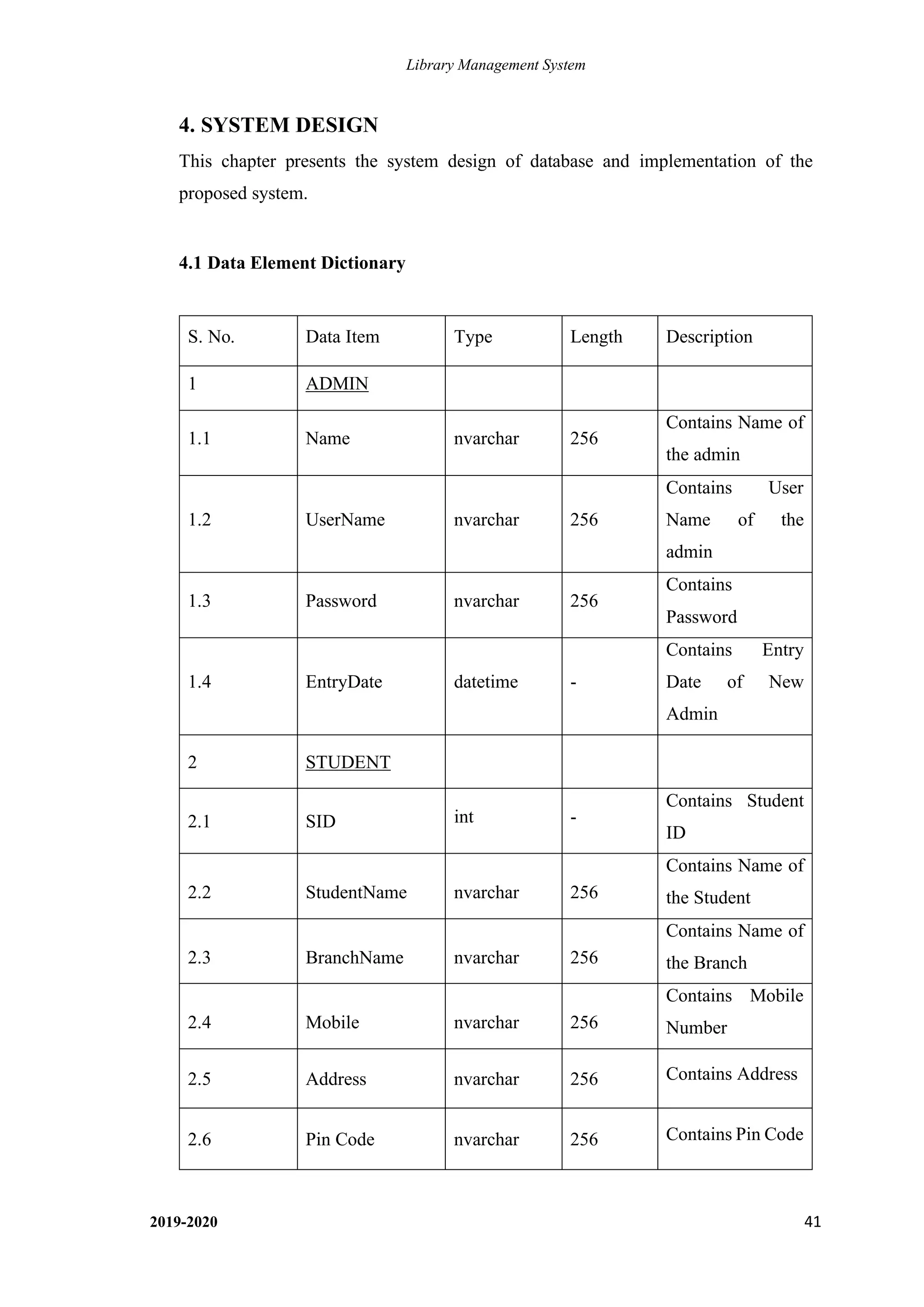 Thesis on Library Management System | LMS | Project Report | PDF ...