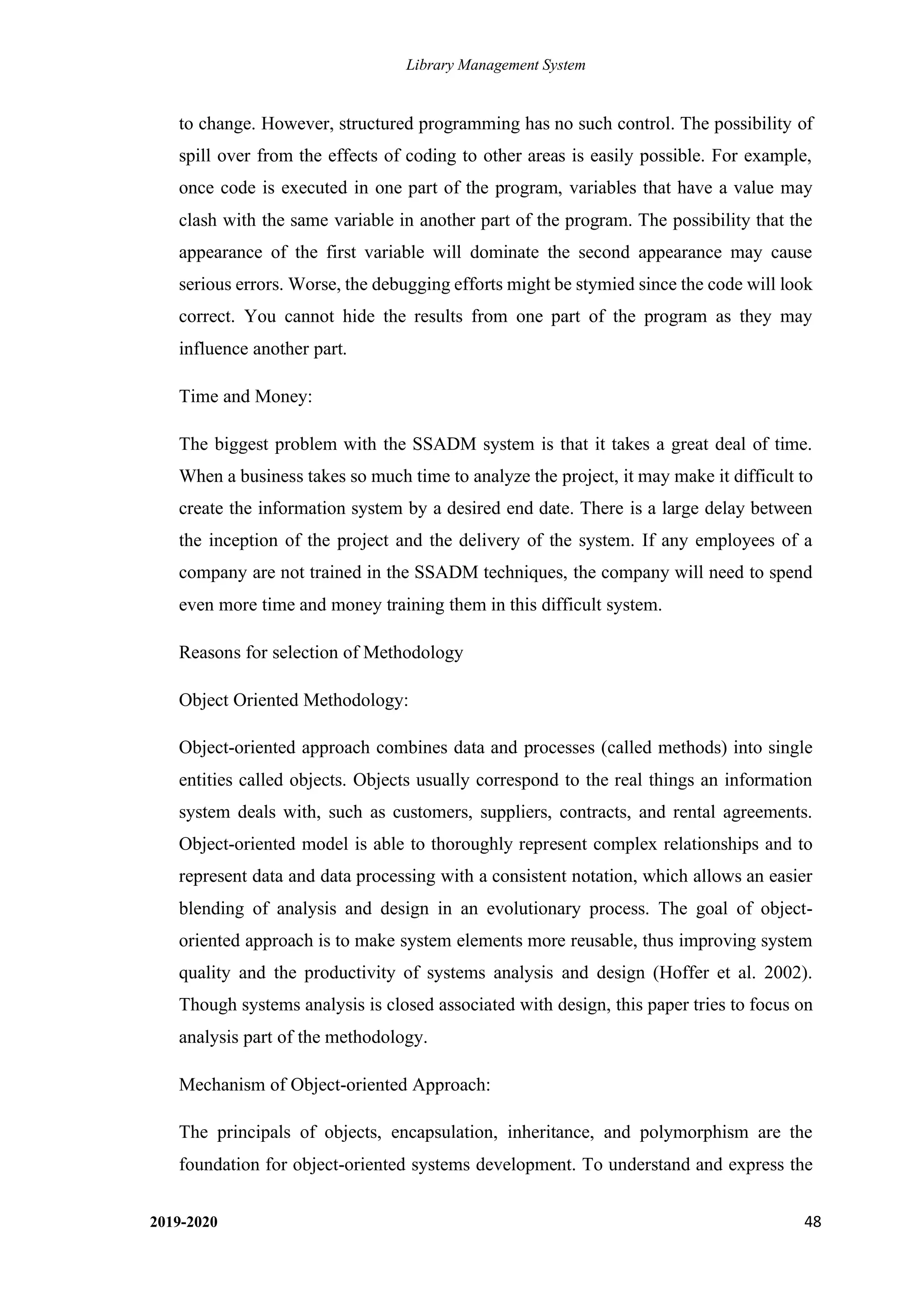 Thesis on Library Management System | LMS | Project Report | PDF | Operating Systems | Computer ...