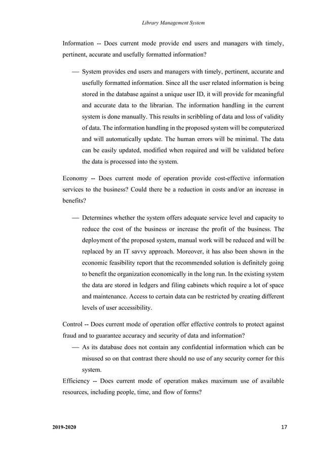 Thesis on Library Management System | LMS | Project Report | PDF ...