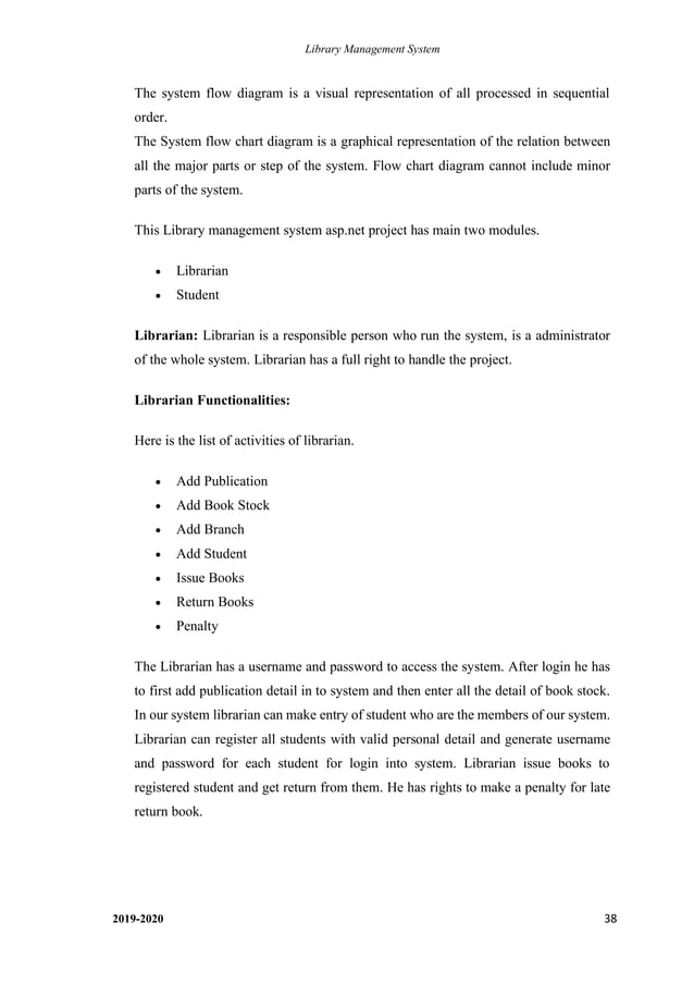 Thesis on Library Management System | LMS | Project Report | PDF ...