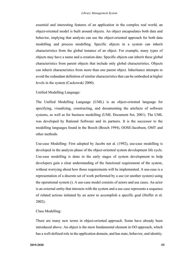 Thesis on Library Management System | LMS | Project Report | PDF ...