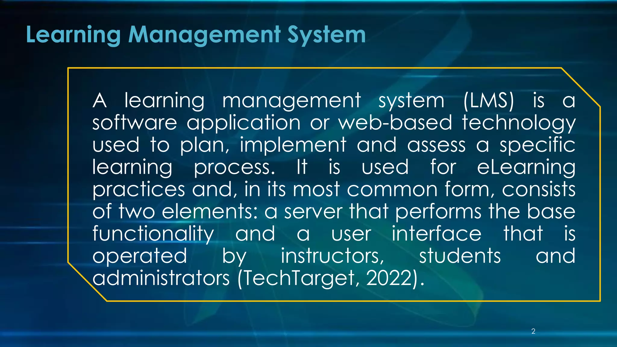 Learning Management System Lms Pdf Internet For Beginners Internet