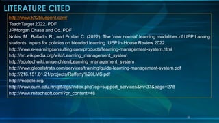 Learning Management System (LMS) | PDF