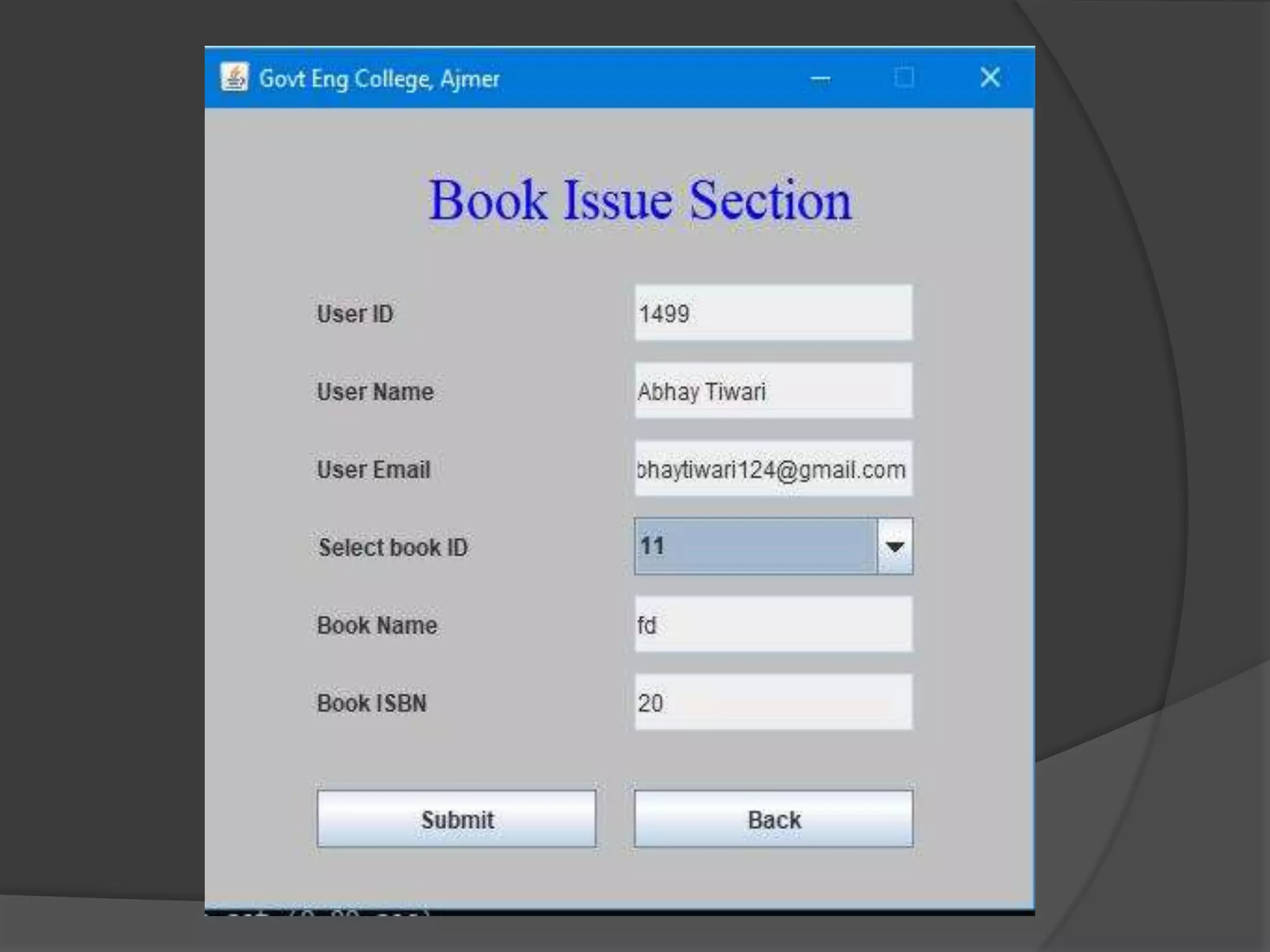 Library Management System | PPT | Free download