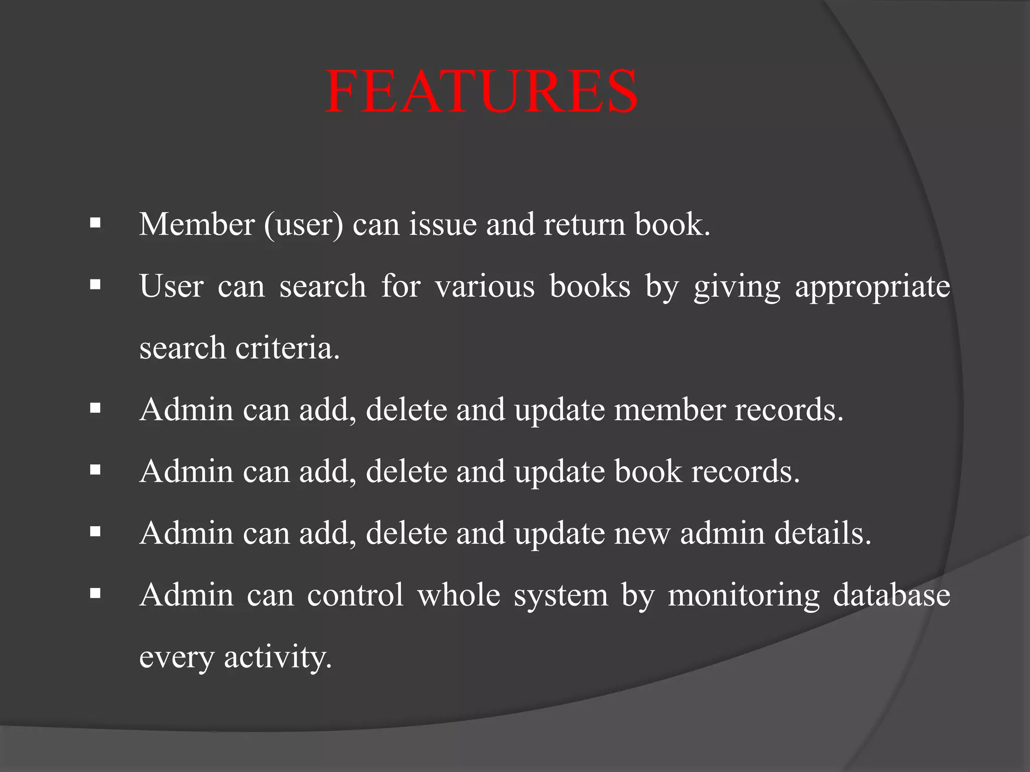 Library Management System | PPT