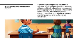 Learning Management System PPT on LMS Project | PPTX