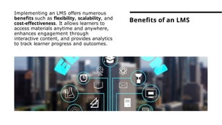 Learning Management System PPT on LMS Project | PPTX