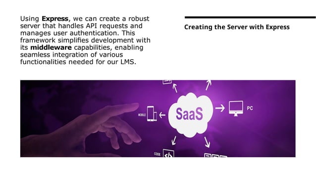 Learning Management System PPT on LMS Project | PPTX